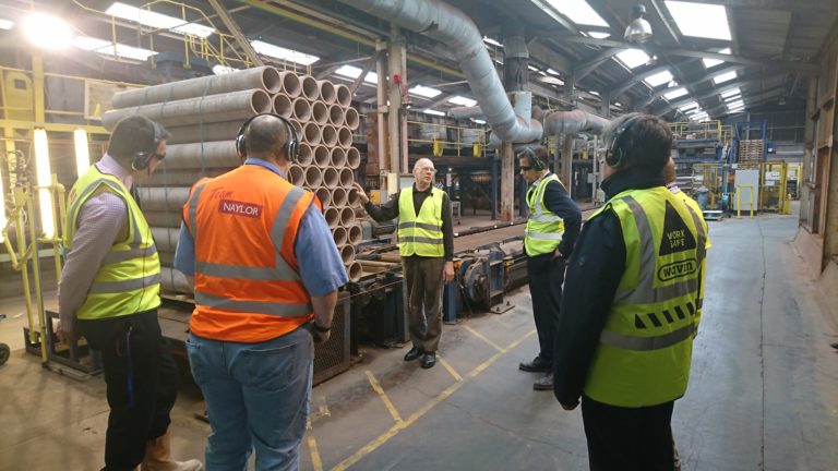 Site visit to CPDA Member Hepworth Clay